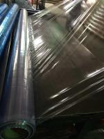 China Normal Clear Packaging PVC Film 28kg 42PHR non sticky 0.2mm Thickness for sale