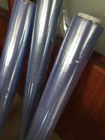 China Normal Clear Packaging PVC Film 28kg 42PHR non sticky 0.2mm Thickness for sale