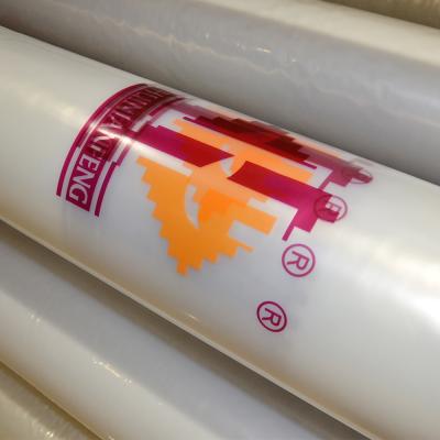 China Protective 0.03mm Printed PE Film 120kg Polyethylene Wrapping Film 280cm Width for sale
