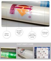China Eco Friendly Printed Plastic Film Wrap PVC 10cm Width LEPD 250um Thickness for sale