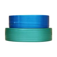 China 1.3mm Thickness PET Strapping Band / Plastic Bundle Strap 16mm Width for sale