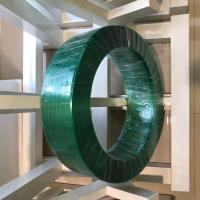 China Manual 12.7mm PET Strapping Band Plastic Strips 1.2mm Thickness For Packaging for sale
