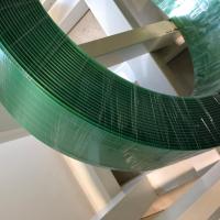 China Manual 12.7mm PET Strapping Band Plastic Strips 1.2mm Thickness For Packaging for sale
