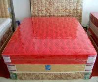 China 245cm Width Film PVC Roll Blue No Sticky Transparent Plastic Film Printed 42PHR 60KG for sale