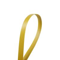 China Yellow Polypropylene Plastic Strapping 5mm Width Packing Strip 1.2mm Thickness for sale