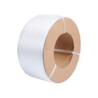 China Printed Plastic PP Strapping Band Roll 12mm Width 50kg Tension 1.2mm Thickness for sale