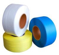 China Recyclable 1.2mm Carton Packing Strip / Plastic Pallet Strapping 50kg Tension for sale