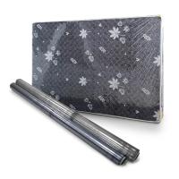 China PVC High Gloss Wrapping Film Roll Crystal Moisture Proof 42PHR for sale