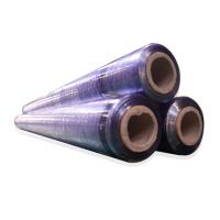 China 0.2mm 28PHR Clear Mattress Packing Film Roll 28kg PVC Transparent for sale