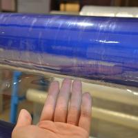 China 0.2mm 28PHR Clear Mattress Packing Film Roll 28kg PVC Transparent for sale