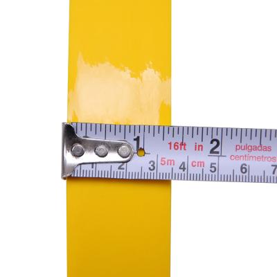 China Packing Stretch PVC Wrapping Film Transparent Yellow OD 240mm ID 76mm for sale
