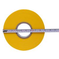 China Packing Stretch PVC Wrapping Film Transparent Yellow OD 240mm ID 76mm for sale