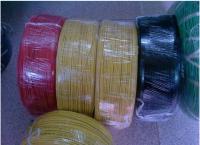 China Packing Stretch PVC Wrapping Film Transparent Yellow OD 240mm ID 76mm for sale