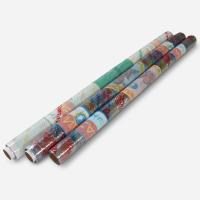 China 0.03mm PVC Printed Film Roll Sheet 10cm Width Eco Friendly For Packing Mattress for sale
