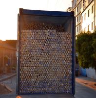 China 0.2mm Blue PVC Lamination Film 245cm Width 40kg Transparent Sheet For Packing for sale