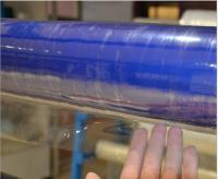 China Crystal Soft PVC Transparent Sheet 100cm - 245cm Width Mattress Packing Film for sale
