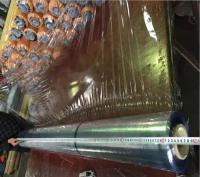 China Non Sticky Packaging PVC Film 33kg 100cm Width 2inch Core Stretch Film For Packaging for sale