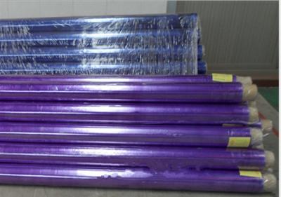 China 245cm Width Stretch Film Packaging PVC Film 0.05mm Thickness 60KG Transparent for sale