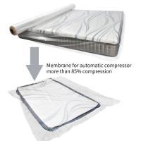 China Clear Transparent PE Film Roll Packaging Smooth Soft 100kg For Mattress Wrapping for sale