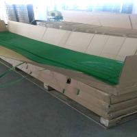 China Embossed PP Strap Roll High Tension Green Plastic Strapping Band 12.7mm Width 20kg for sale