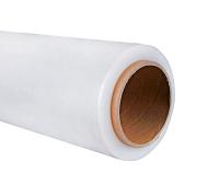 China 20 Mic Transparent Wrap Stretch Film Roll Lldpe 52MPa Tensile For Luggage Packing for sale