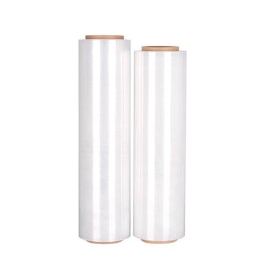 China 50 70 Micron Polyethylene PE Stretch Film Low Density Moisture Proof for sale