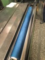 China Transparent 0.08mm PVC Soft Film Plastic Clear Film 42PHR 245cm Width For Packaging for sale