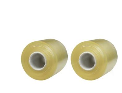 China Dust Proof OD 70mm PVC Stretch Cling Film 250mm Width Sticky 130mic Thickness for sale