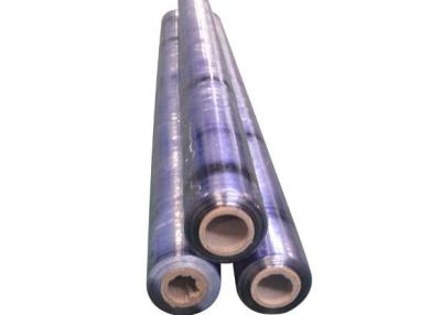 China Recyclable Vinyl PVC Film Roll Clear Plastic Packaging 20mic 30kg for sale