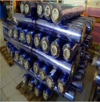 China Recyclable Vinyl PVC Film Roll Clear Plastic Packaging 20mic 30kg for sale