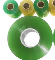 China Plastic 35mm PVC Wrapping Film 180mm OD Self Adhesive Transparent Film for sale