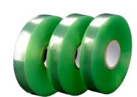 China Green Wire PVC Wrapping Film Self Adhesive OD 250mm ID 76mm for sale