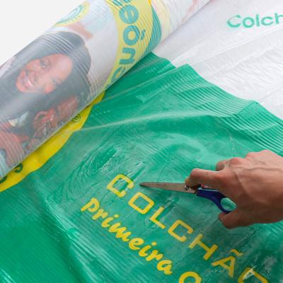 China 2.5m PVC Printed Film Plastic Wrap 10cm Width 120kg With Patterns for sale