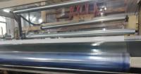 China 28kg Clear PVC Printing Film Sheet Roll Stretch 0.075mm 28PHR for sale