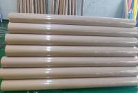 China 28kg Clear PVC Printing Film Sheet Roll Stretch 0.075mm 28PHR for sale