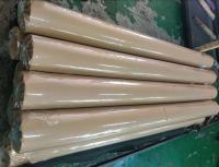 China 28kg Clear PVC Printing Film Sheet Roll Stretch 0.075mm 28PHR for sale