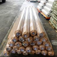 China 34PHR Flexible PVC Sheet Roll Soft 30kg Blue Plastic Film Clear 2250cm Width for sale