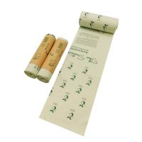 China Oxo Biodegradable Plastic Bags Roll Compostable Cronstarch Customized for sale