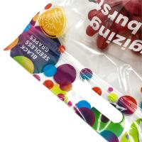 China Supermarket Opp Plastic Packaging Fresh Fruit Vegetable Bags with Adhesive for sale