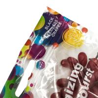China Supermarket Opp Plastic Packaging Fresh Fruit Vegetable Bags with Adhesive for sale