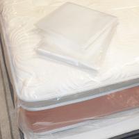 China 5 Mil Plastic Mattress Storage Bag Polyethylene Transparent Protector For Moving for sale