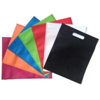 China D W U Cut PP Non Woven Bag Reusable Customized For Shopping Packing for sale