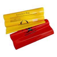 China Plastic Biohazard Autoclave Waste Bags Disposable Customized For Clinic for sale