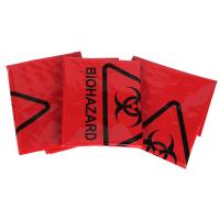 China Hospital Autoclavable Biohazard Bag Disposable Medical Waste Plastic Bags for sale