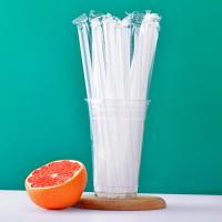 China Compostable Biodegradable Drinking Straw Disposable PLA PP Colored for sale