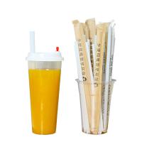 China Biodegradable Disposable PLA Straw Plastic Drinking Straws For Hot Drinks for sale