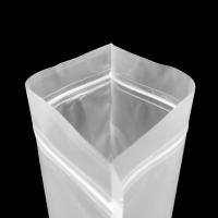 China Clear PE Zip Lock Stand Up Pouch Bags SGS Approved For Food Packaging for sale