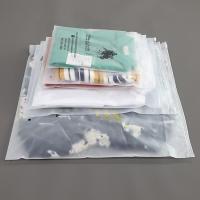 China Printed Plastic Poly Packaging Bag Ziplock Customized For T Shirt for sale