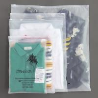 China Printed Plastic Poly Packaging Bag Ziplock Customized For T Shirt for sale