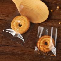 China Heat Seal Clear Biscuit Cellophane Bags Plastic Disposable For Baking for sale